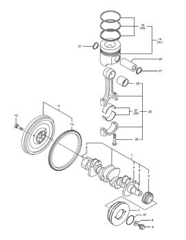 China 129900-23200 BOLT;ROD Doosan parts for sale
