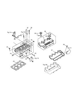 China 894463-7840 BOLT;CYL HEAD FIX L=25 Doosan parts for sale