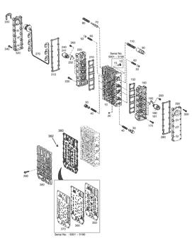 China 1.180-00008 GASKET Doosan parts for sale