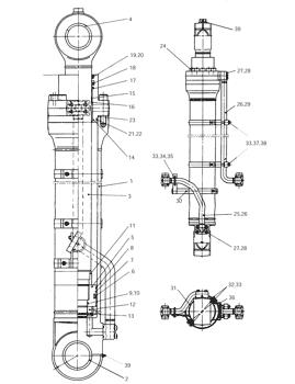 China 2440-9241KT SEAL KIT;BUCKET CYL. Doosan parts for sale