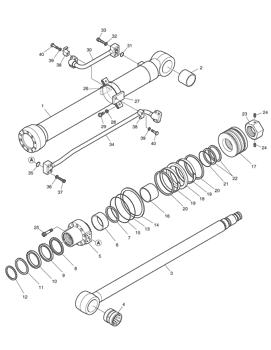 China K9005434 SEAL KIT Doosan parts for sale