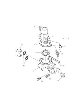 China 65.06401-6032 THERMOSTAT ASS'Y Doosan parts for sale