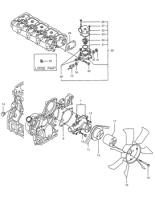 China 121850-49550 GASKET;THERMOSTAT Doosan parts for sale