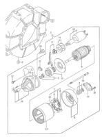 China 119226-77010 STARTER 12V-0.8KW Doosan parts for sale