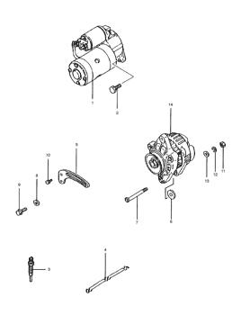 China MM432-14801 PLUG;GLOW Doosan parts for sale