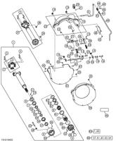 China 24H1255 Washer Deere parts 500A, 3700, 500B, 500C, RE151971, 510, 540E, 540G, 1200, RE68144, 1400, 250D for sale