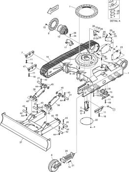 China 401-00335 MOTOR;TRAVEL Doosan parts for sale