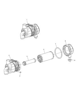 China 6673752 FILTER, AIR OUTER Doosan parts for sale