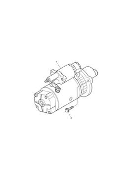 China K9002524 STARTER Doosan parts for sale