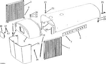 China A4666R Washer Deere parts 500A, 500B, 400, 500C, 340D, 510, 500, 760, 440, 760A, 640, 440C, 480, 640D, 860, 440D, 540, 570B, 540B, 540D, 300, 690, 600 for sale