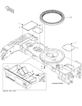China 109-00162 BEARING;SWING Doosan parts for sale