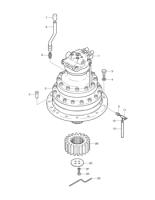 China 2401-9141B MOTOR;SWING Doosan parts for sale