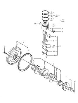 China 129906-22050 RING;SET Doosan parts for sale