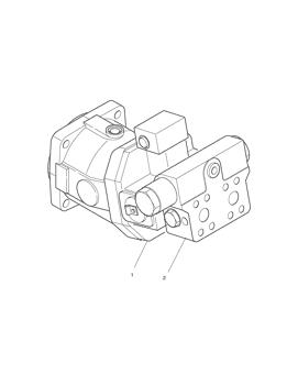 China 02050781 VALVE;COUNTER BALANCE Doosan parts for sale