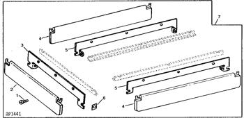 China 21H1210 Screw Deere parts 2755, 644B, 646, 544, 2955, 2355, 544B, 444, 2750, 644A for sale
