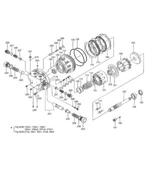 China 2.401-00048 MOTOR;TRAVEL Doosan parts for sale