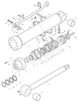China 2440-9293 CYLINDER;ARM Doosan parts for sale