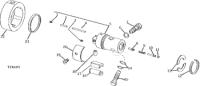 China R30725 Screw Deere parts 750, 400, 444, 350B, 340D, 180, 510B, 455D, 2640, 301, 303, 444C, 301A, 480, 450, 302, 610B, 480A, 450B, 401, 350C, 450C, 440, 740, 480C, 450D, 544C, 401B, 640, 302A, 440C, 640D, 300, 440D, 850, 570, ... for sale