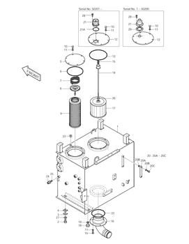 China 2471-9051 ELEMENT;FILTER Doosan parts for sale