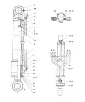 China 2440-9144 CYLINDER;BOOM(L.H) Doosan parts for sale