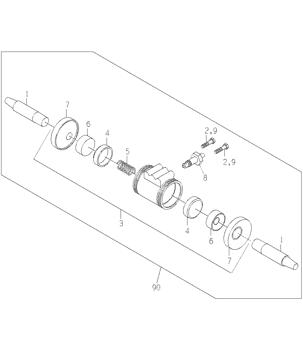 China 19H2485 Cap Screw Deere parts 500A, 1512E, 500B, 1810C, 760A, 700A, 1510C, 2254, 690, 500, 644A, 600 for sale