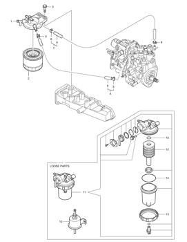 China 2.474-00028 ELEMENT Doosan parts for sale