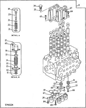 China 0225201 Cap Screw Deere parts 290D, 190, 70D, 80, 70 for sale