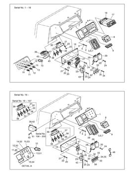 China 2549-1132D5 SWITCH;WIPER Doosan parts for sale