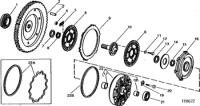 China AT26032 Seal Kit Deere parts 644B, 646, 444D, 644C, 544, 644D, 646C, 544B, 444, 544C, 444C, 544D, 644A for sale