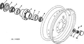 China R28574 Seal Deere parts 500A, 500B, 500C, 2355, 510, 510B, 2750, 2755, 610B, 760, 710B, 760A, 710D, 500, 570, 415B, 410, 410B, 410C, 410D, 570B, 410E, 700A, 410G, 600 for sale