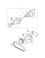 China 65.06500-6144B WATER PUMP ASS`Y Doosan parts for sale