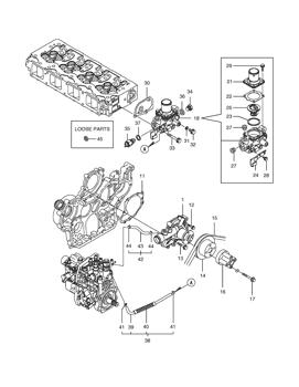 China 2.184-00078 WATER HOSE ASS'Y Doosan parts for sale