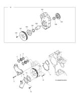 China 65.06500-6173A WATER PUMP ASS'Y Doosan parts for sale