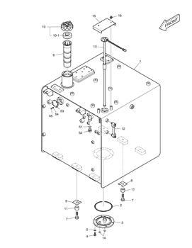China 301316-00058 SENSOR,FUEL Doosan parts for sale