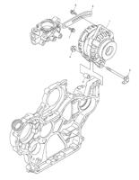 China 300901-00098 ALTERNATOR Doosan parts for sale