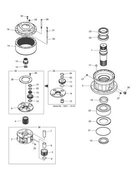 China 104-00043 GEAR;SUN NO.1 for sale