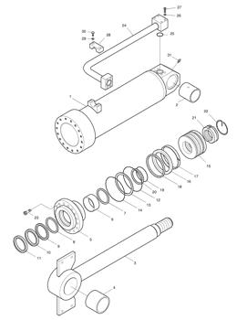 China 00C271-0 CLAMP;PIPE Doosan parts for sale