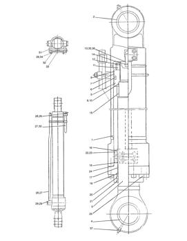 China 03A488-0 CLAMP Doosan parts for sale
