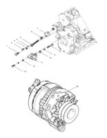 China 300901-00050 ALTERNATOR ASSY Doosan parts for sale