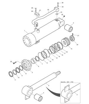 China 1.124-00142 CLAMP;PIPE Doosan parts for sale