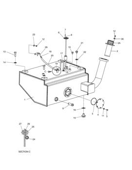 China 301316-00085 SENSOR,FUEL Doosan parts for sale
