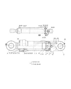China 2440-9415AKT KIT;SEAL Doosan parts for sale