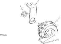 China R11278 Nut Deere parts 844, 690B, 400, 480, 480A, 210LE, 482C, 640, 210C, 640D, 300B, 750, 750B, 750C, 750C-II, 415B, 850B, 540, 410, 440C, 302A, 890, 310, 890A, 310A, 310C, 380, 990, 646, 740A, 646C, 301, 301A, 302, 401, 3... for sale