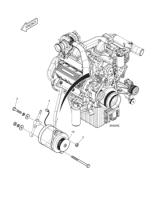 China K1008827A ALTERNATOR MOUNTING Doosan parts for sale