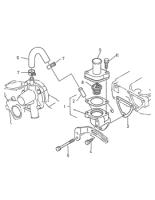 China 16271-7326-0 COVER;THERMOSTAT Doosan parts for sale