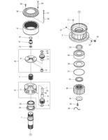 China 104-00041 GEAR;PLANETARY NO.1 Doosan parts for sale