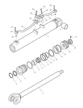 China 1.124-00148 CLAMP;PIPE Doosan parts for sale