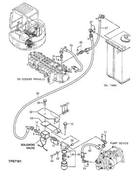 China 4426431 Elec. Connector Terminal Deere parts 50ZTS for sale