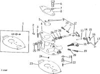 China 16A41 Gasket Deere parts 302A, 450, 302, 410, 310, 400, 350, 401, 350B, 300B, 301A, 401B, 301, 600, 300, 401C, 480 for sale