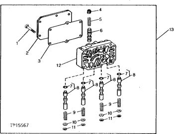 China R92474 Gasket Deere parts 500A, 500B, 670A, 500C, 740A, 510, 610B, 540E, 743, 710B, 770A, 770B, 570, 743A, 670, 410C, 540B, 640D, 570B, 540D, 670B, 540G for sale